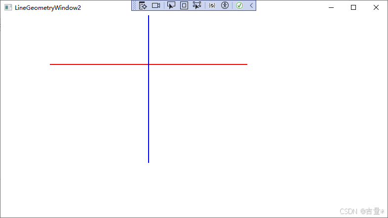WPF系列十：图形控件LineGeometry_wpf pathgeometry-CSDN博客