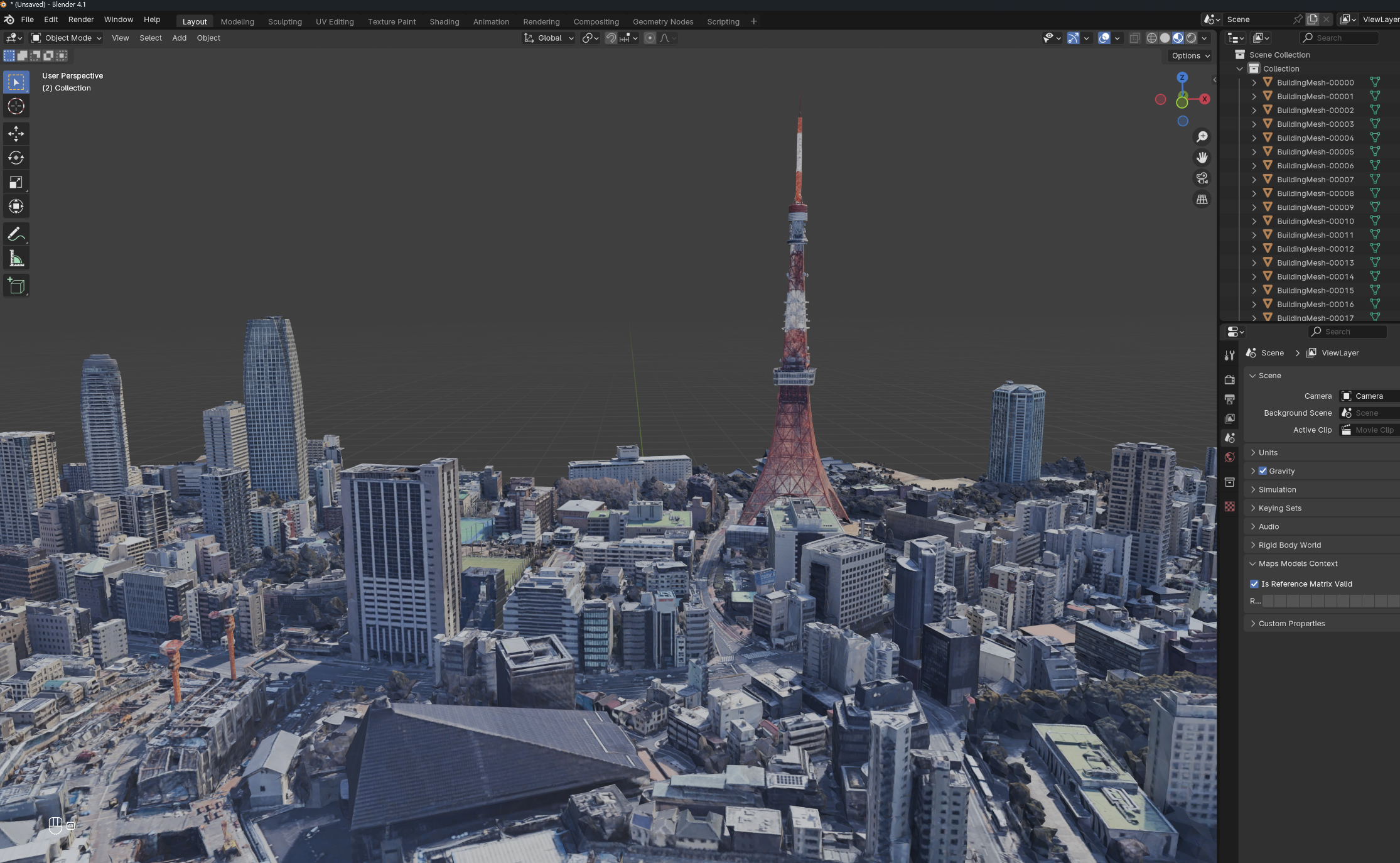 【Blender】将谷歌地球Google Earth中的建筑模型导入到Blender_maps models importer-CSDN博客