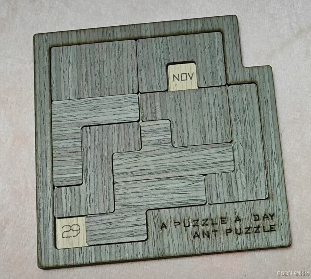 A Puzzle A Day ANT PUZZLE 日历拼图 Python解_calendar puzzle solver-CSDN博客