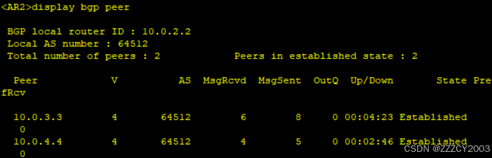 BGP实验--BGP基础实验_在ar4、ar5、ar6之间配置ibgp连接并并引入路由。在ar1和ar2,ar1和ar3,ar2和-CSDN博客