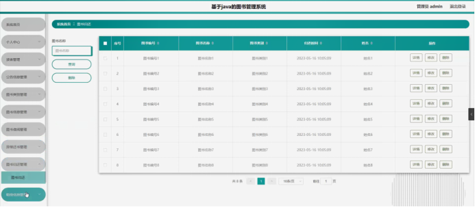 计算机毕业设计java基于java的图书管理系统 基于 Java 技术的图书馆信息化管理系统设计与实现 Java 平台下图书管理系统的开发与