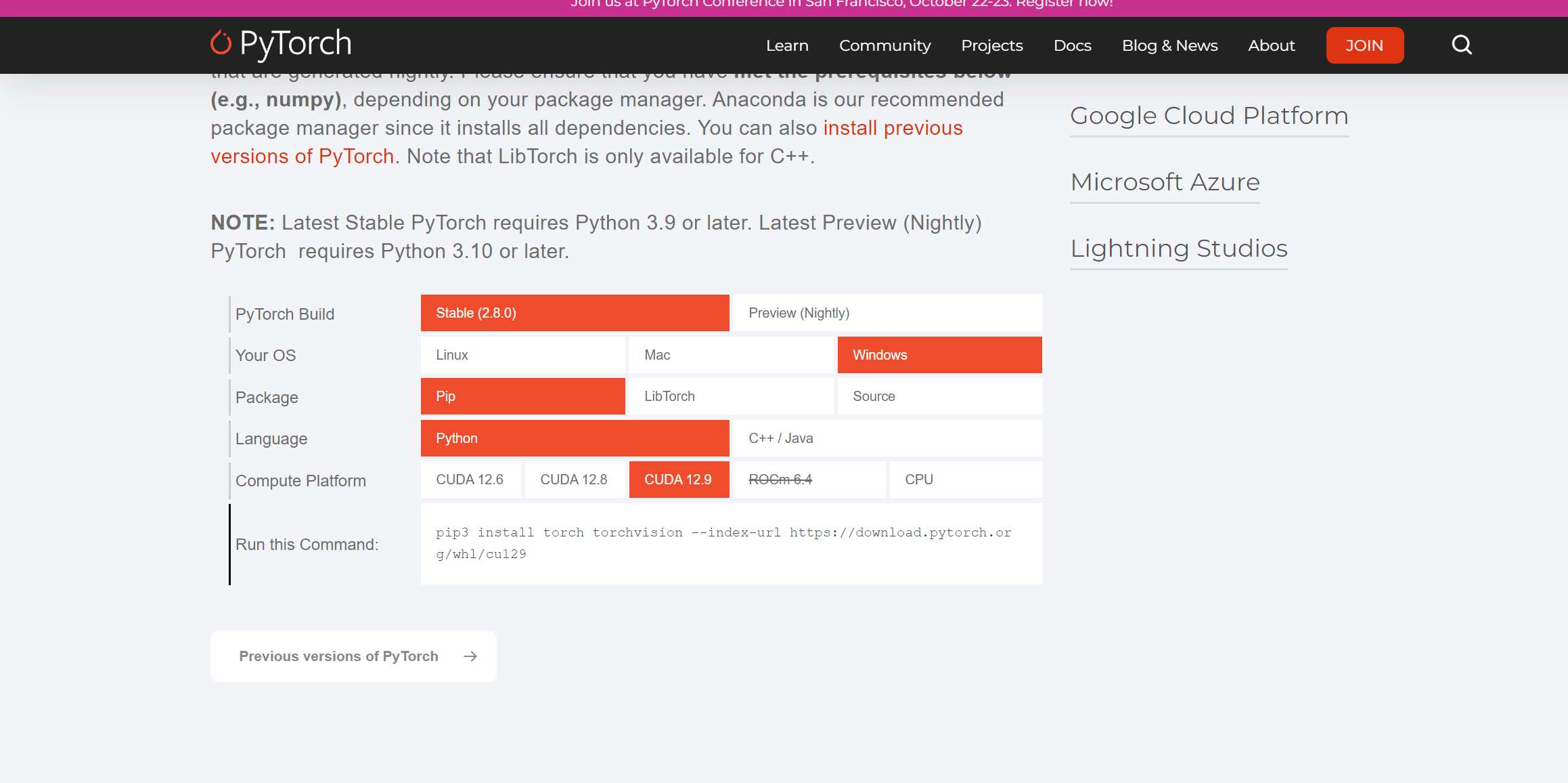 PyTorch深度学习笔记（一）（在cursor中配置Pytorch深度学习conda虚拟环境）-CSDN博客