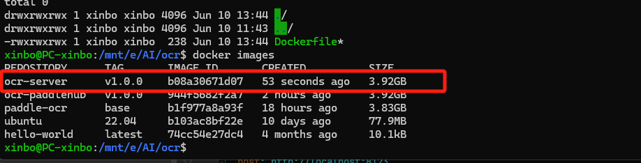 PaddleOCR使用docker安装部署,离线制作镜像,本地化http接口调用_paddleocr docker-CSDN博客