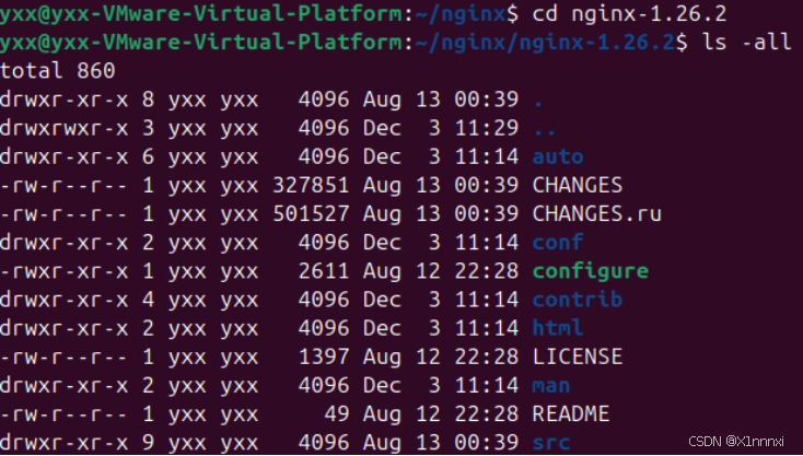 Linux学习：使用源码安装Nginx并且部署一个简单的网站-CSDN博客
