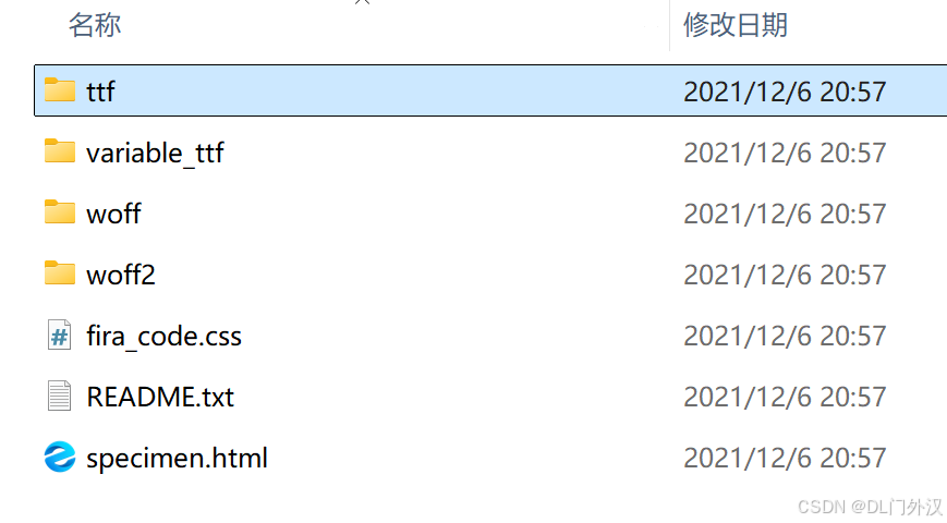 为VScode安装Fira Code字体_vscode安装字体-CSDN博客