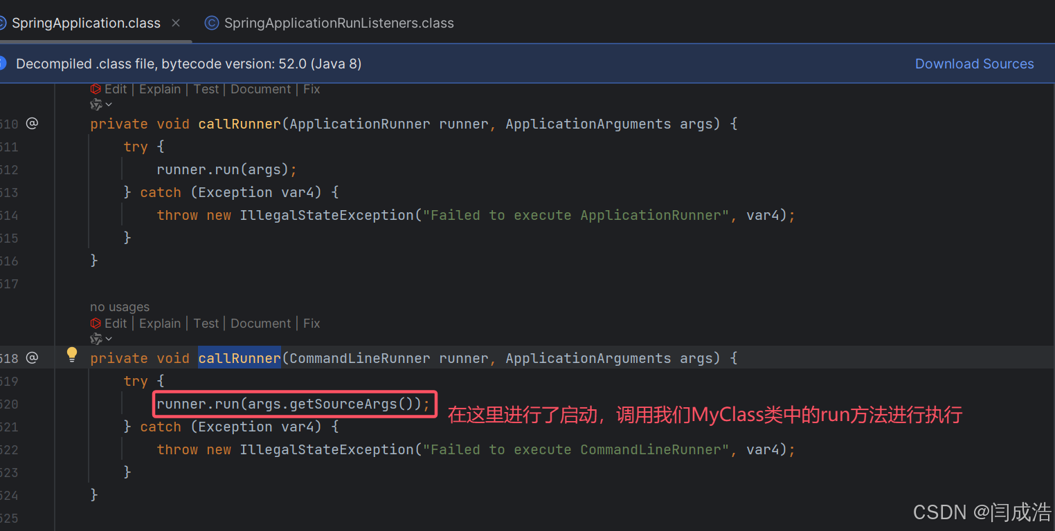 SpringBoot初始化接口之CommandLineRunner_springboot 实现commandlinerunner接口-CSDN博客