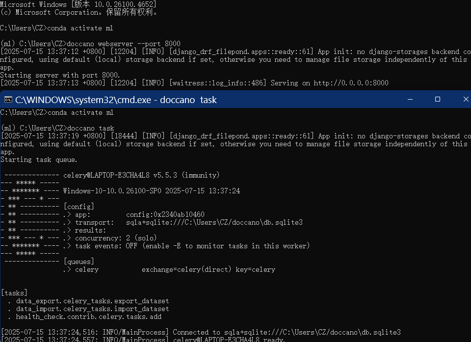 doccano数据标注安装以及使用_doccano下载安装-CSDN博客