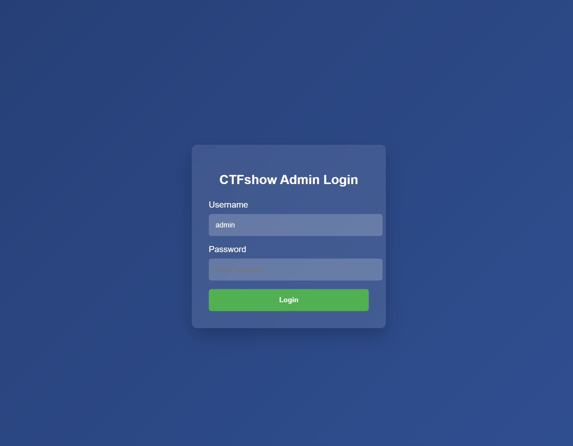 CTFShow _web应用安全与防护 第一章-CSDN博客