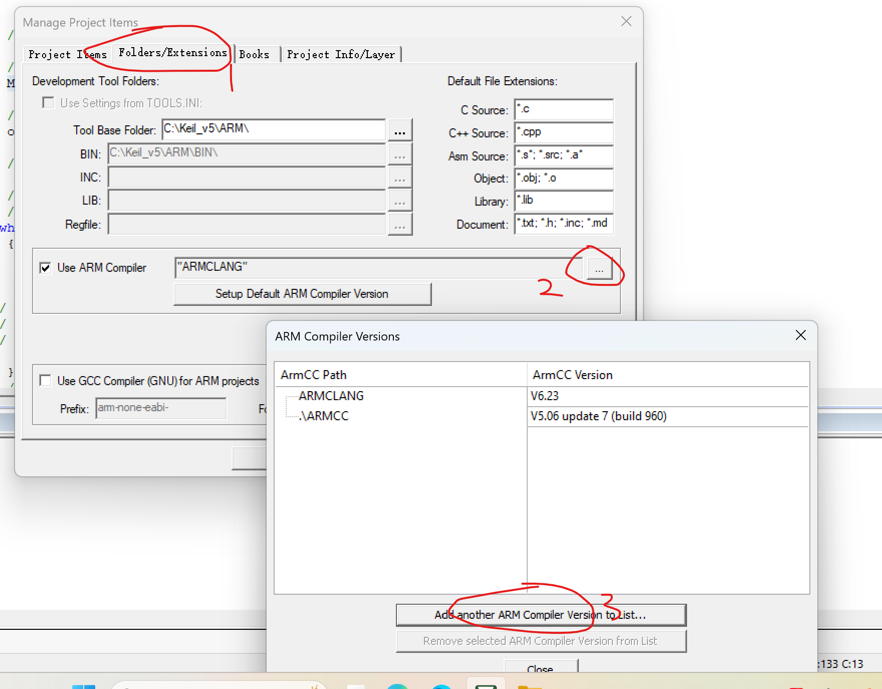 嵌入式学习笔记 - KEIL 提醒missing compiler version 5_keil compiler version 5-CSDN博客