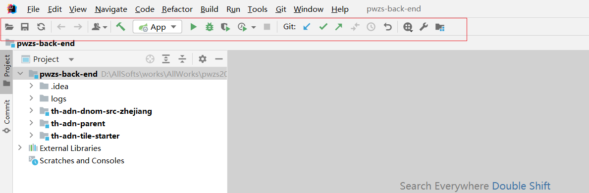 idea 添加工具到导航栏_idea main toolbar-CSDN博客