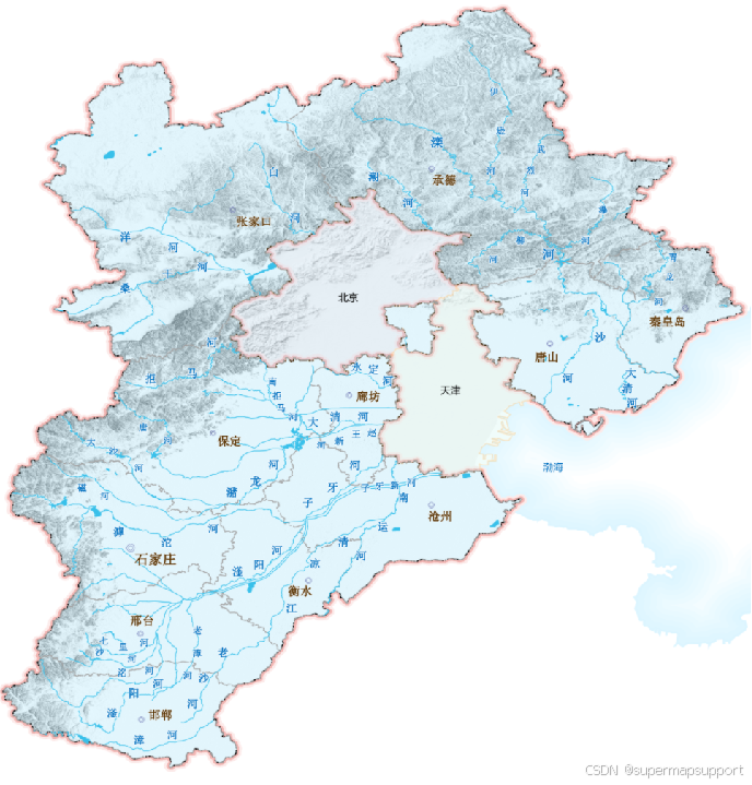 使用SuperMap制作流域分布图的详细教程_supermap使用教程-CSDN博客