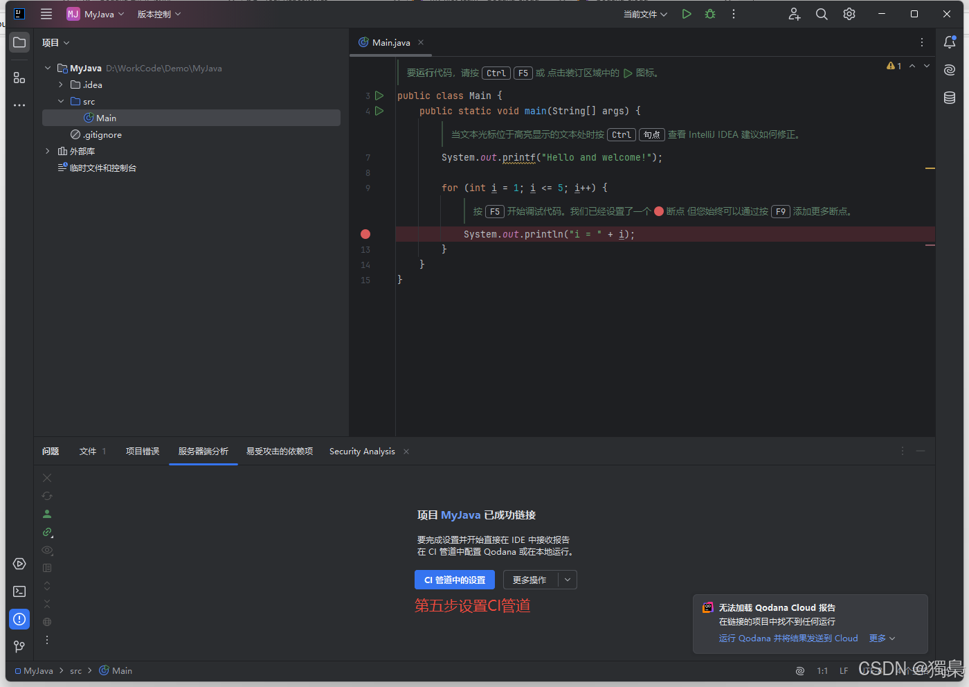 利用 IDE 和 GitHub Actions 实现 Qodana 自动化代码质量检查_idea qodana-CSDN博客