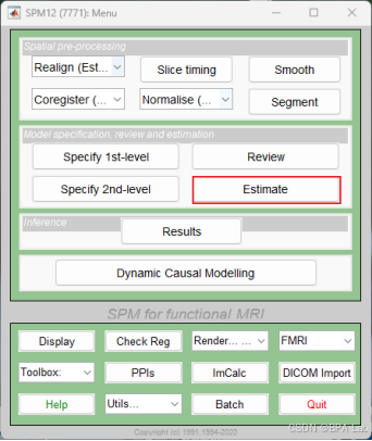 【入门且详细！fMRI信号一阶处理操作流程笔记】SPM12版_fmri glm分析spm-CSDN博客