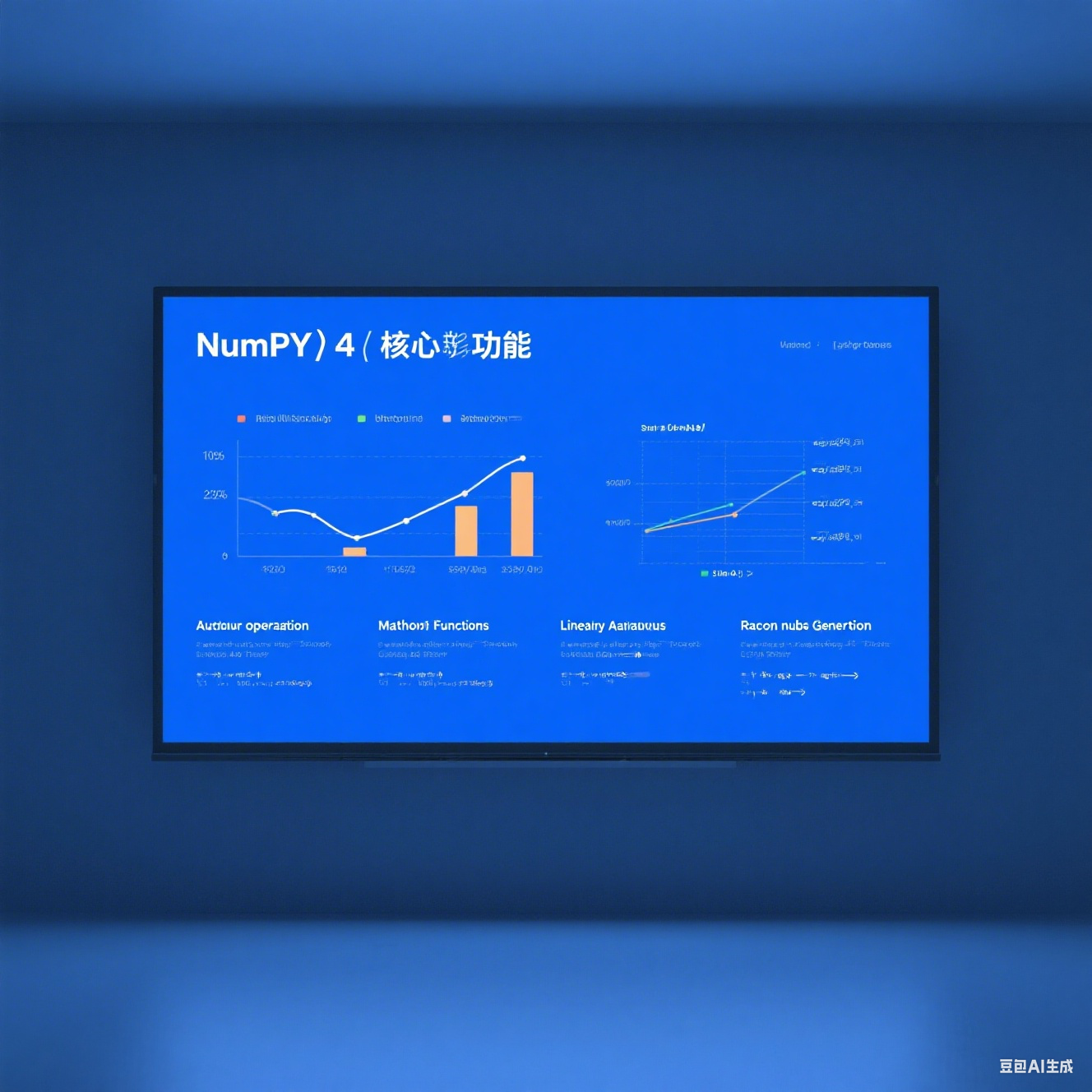 老码农和你一起学ai：python系列 Numpy 四大核心功能python学习笔记4numpy基础之线性代数与随机数 Csdn博客