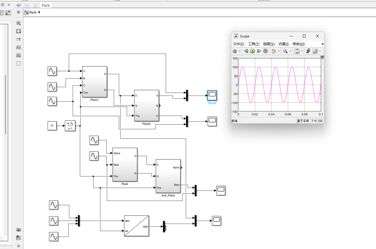 针对BLDC或PMSM的FOC控制算法的MATLAB的simulink的仿真逻辑搭建与整理（浅显易懂）_bldc无感foc控制simulink ...