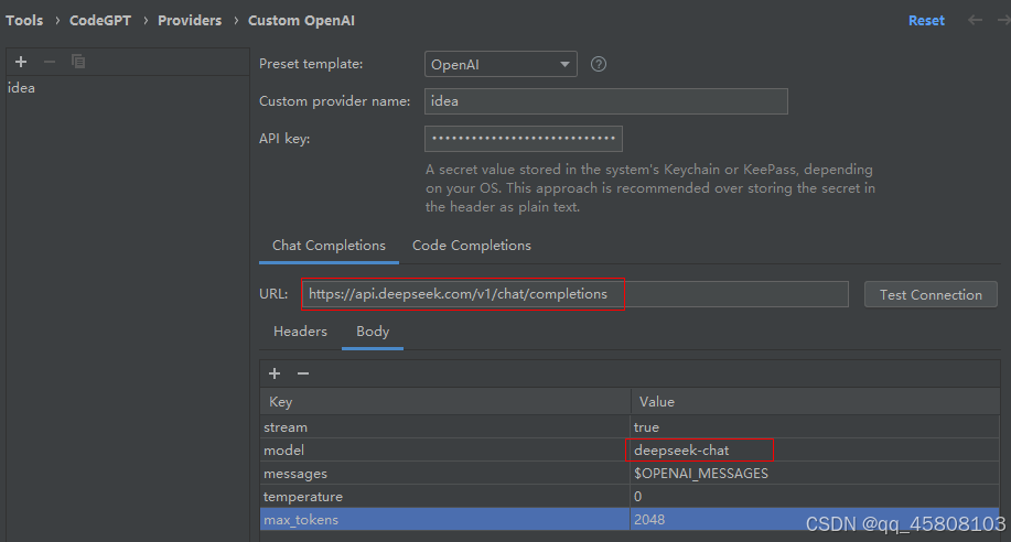IDEA整合DeepSeek详解_deepseek insufficient balance-CSDN博客