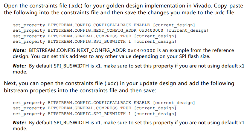 使用米联客开发板A7系列FPGA多重启动(Multiboot)_xilinx 7 fpga multiboot-CSDN博客