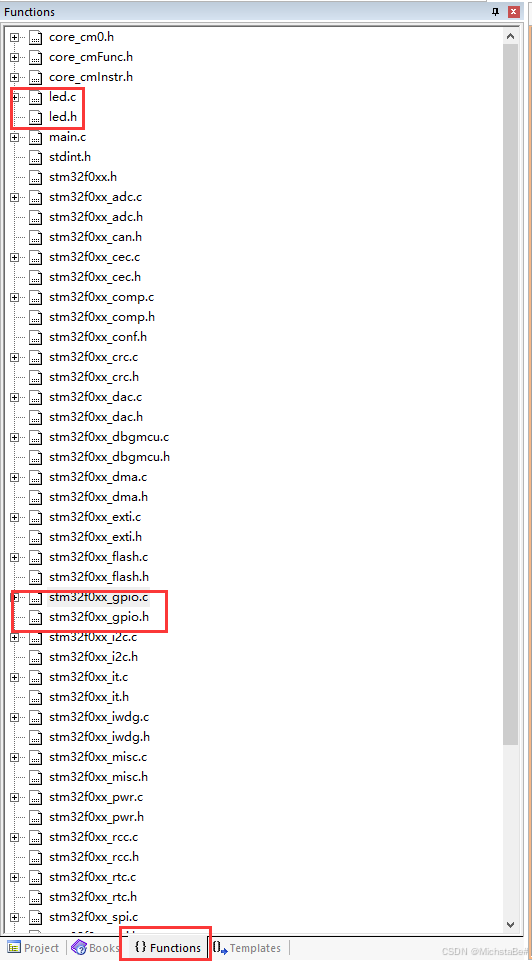 STM32F030C8T6---GPIO引脚输出标准库_stm32f030标准库-CSDN博客