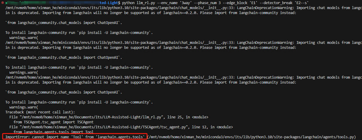 配置RL环境跑通LLM+Signal Control代码_transsimhub-CSDN博客