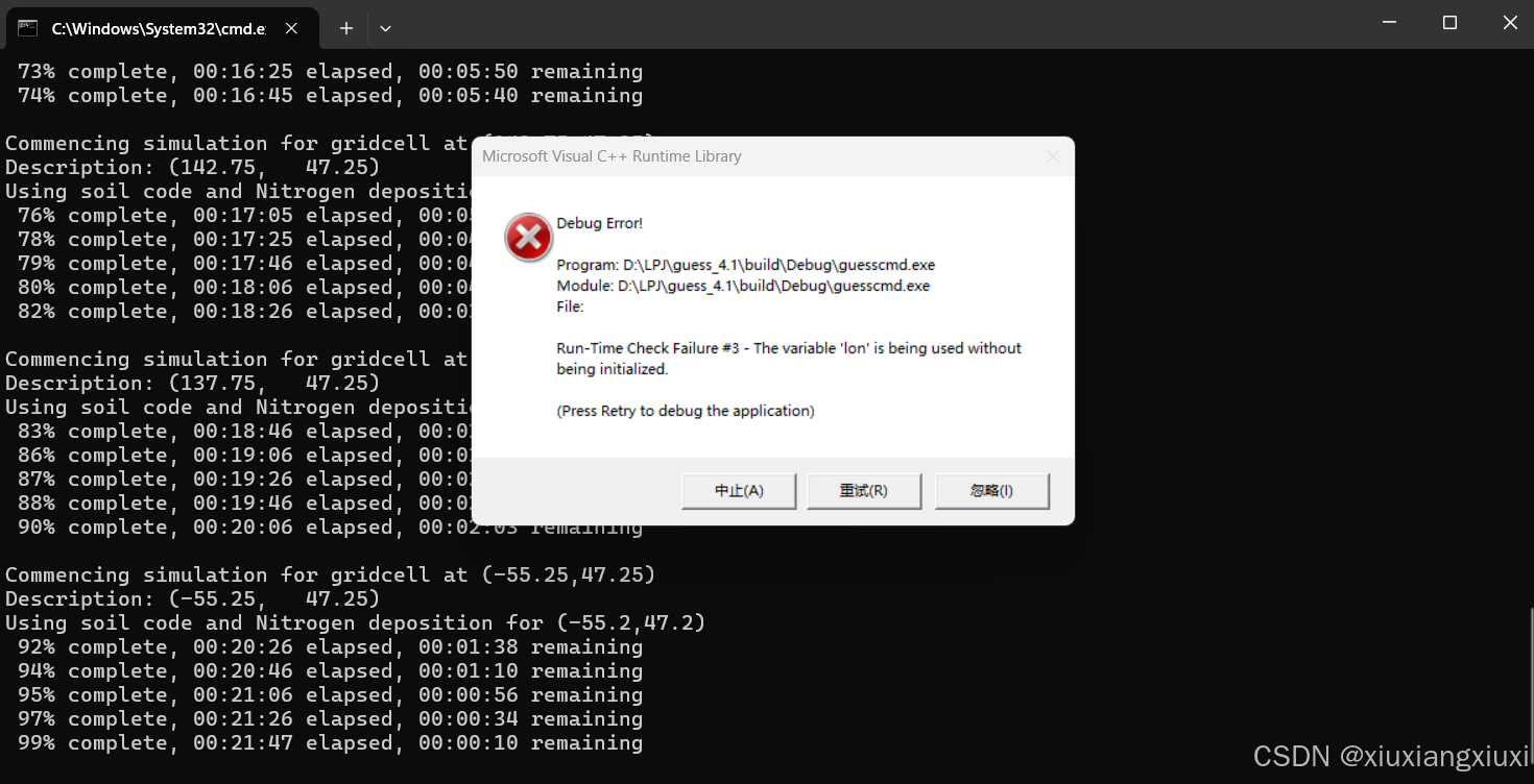 LPJ-Guess模型 变量‘lon’应该怎么初始化-CSDN博客