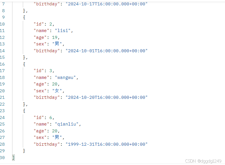 Springboot 中如何使用mybatis对mysql 数据增删改查使用mybatis做mysql增删改查并使用postman测试 Csdn博客