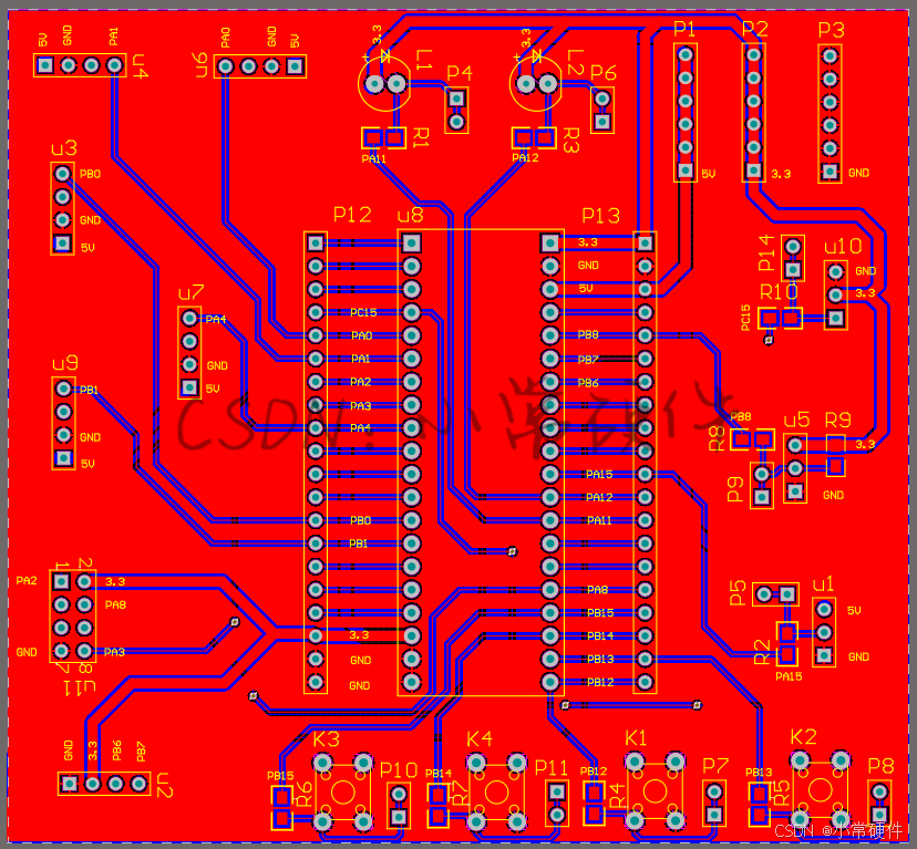 STM32开发实例_基于STM32单片机的zigbee环境监测系统（电路图+程序+流程图）24-32-120_单片机zigbee-CSDN博客