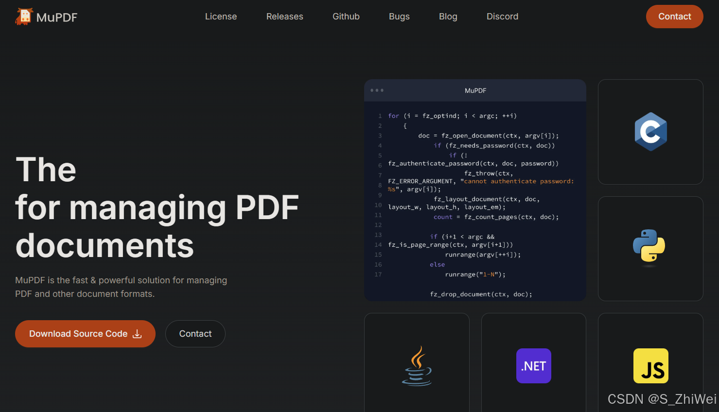 MuPDF Windows10平台下Visual Studio 2022 编译步骤-CSDN博客
