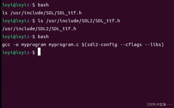 fatal error: SDL_ttf.h: 没有那个文件或目录 2 | #include ＜SDL_ttf.h＞-CSDN博客