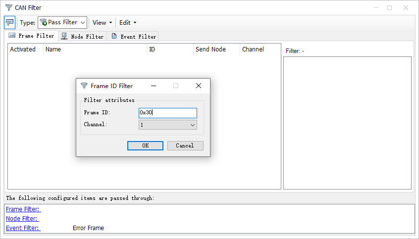 Canoe Trace窗口过滤报文_canoe trace 如何过滤id-CSDN博客