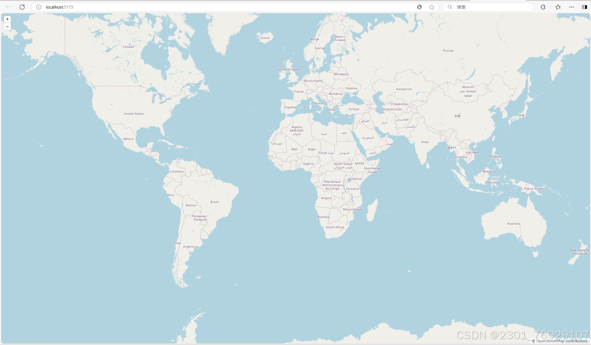openlayers——2创建一个带有 OpenLayers 映射的简单网页_openlayers html最简单的用法-CSDN博客