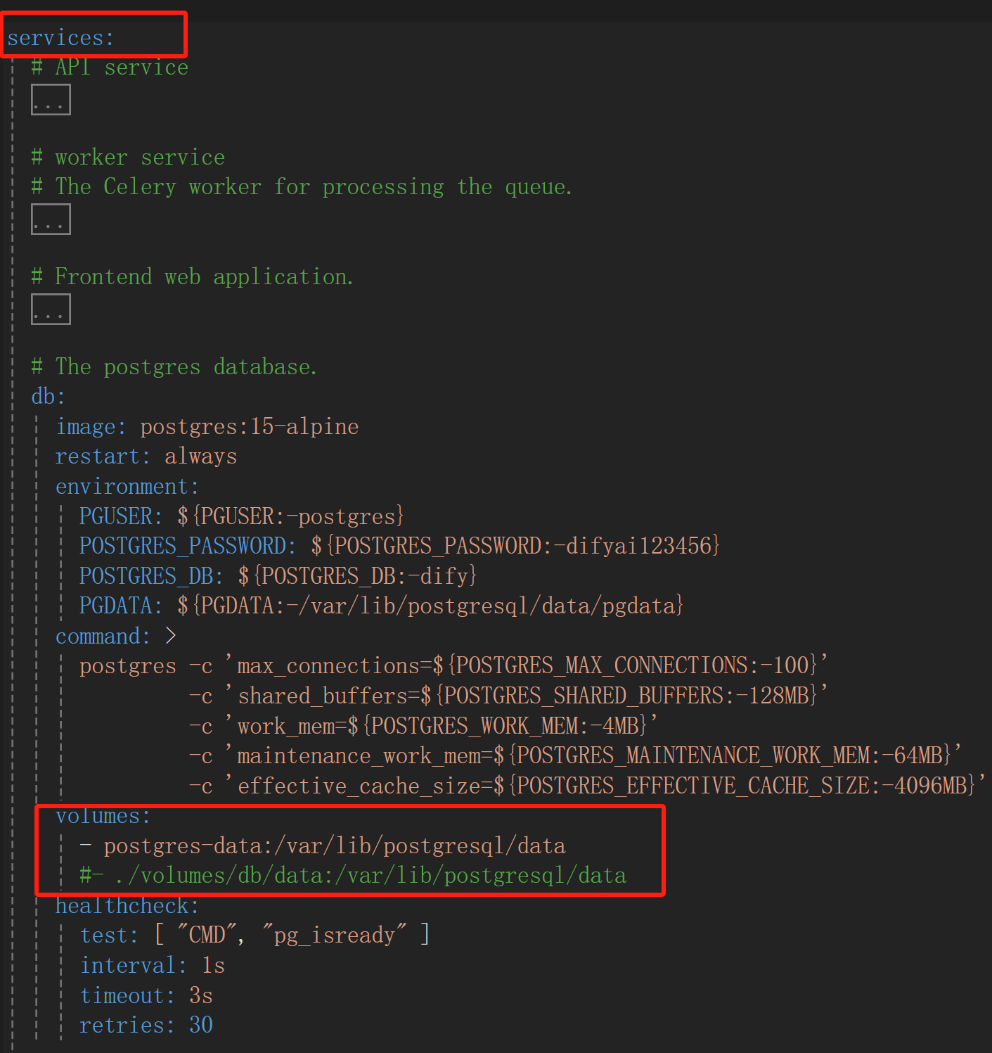 Windows Docker部署Dify，容器db-1总是重启，导致http://localhost:80刷新不出来_dify重启-CSDN博客