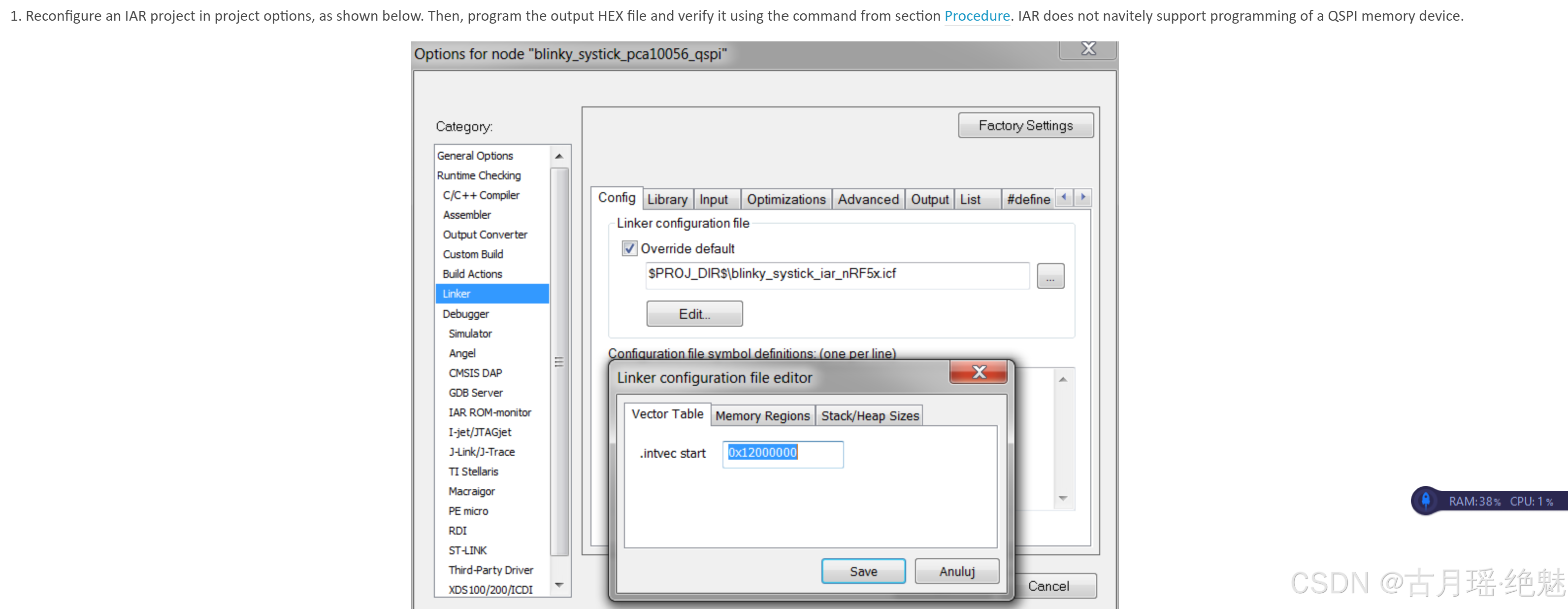 基于nrf52840 qspi flash的FLM下载算法-CSDN博客