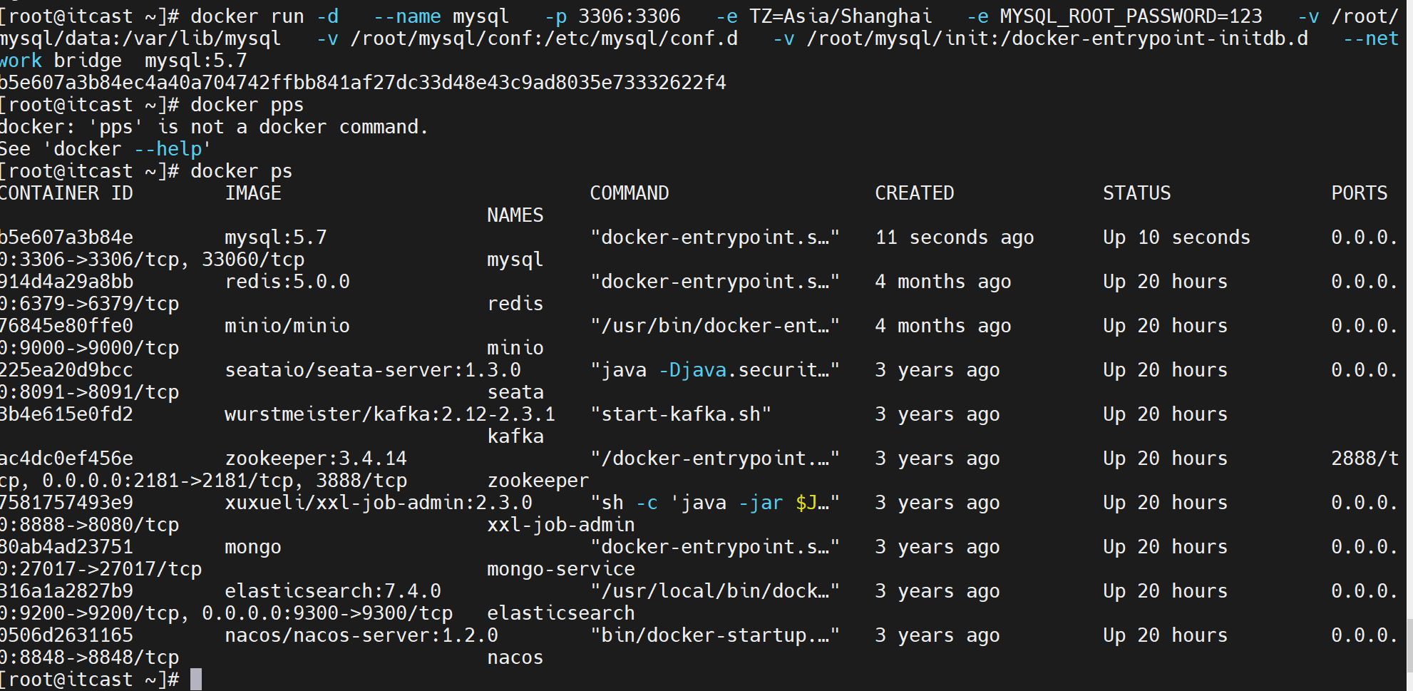 01环境搭建、SpringCloud微服务(docker-MySQL、nacos、postman、swagger、knife4j、网关、nginx、app)_docker postman-CSDN博客