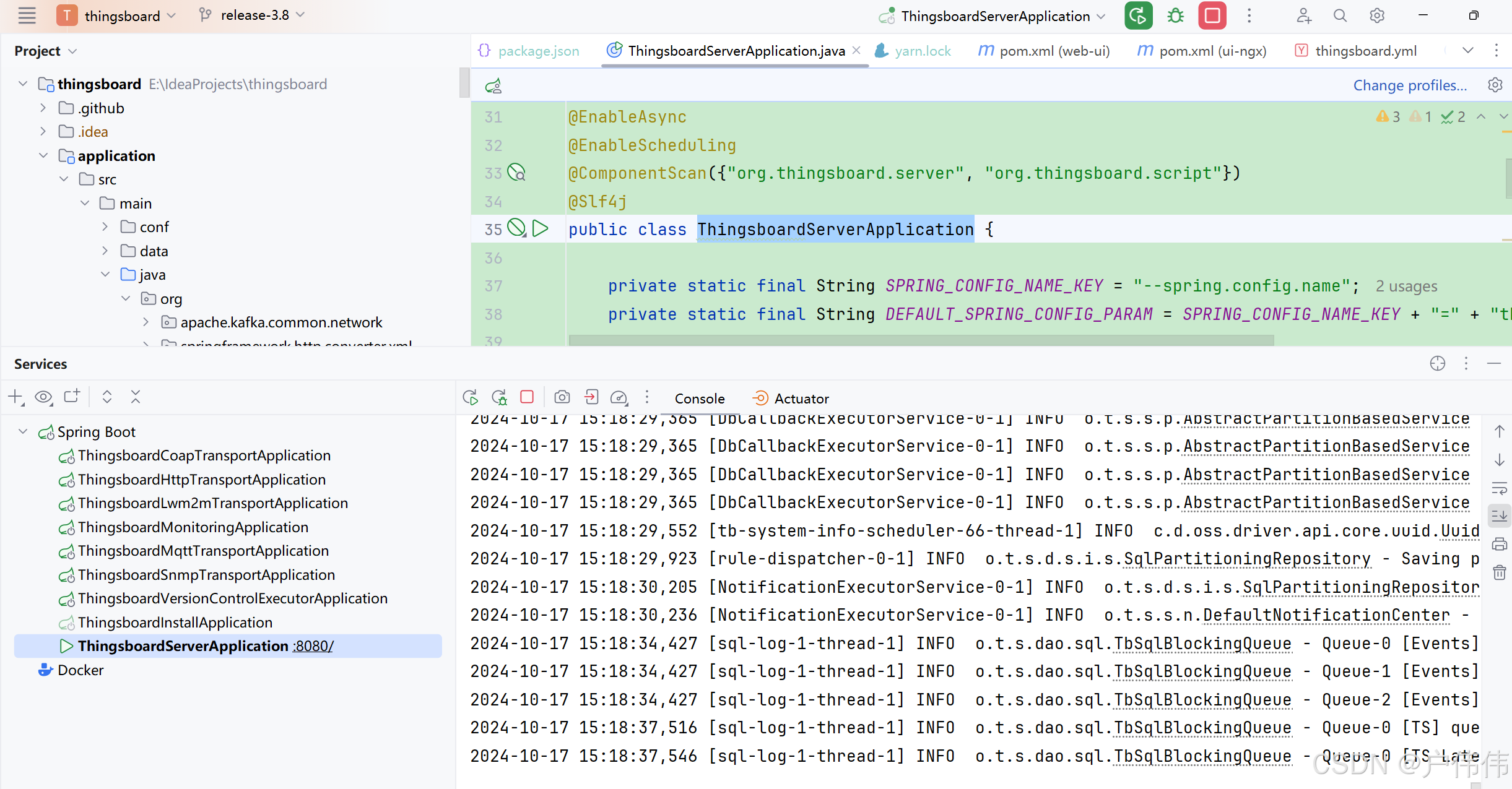 ThingsBoard最新版本（v3.8）源码编译运行_thingsboard 源码-CSDN博客