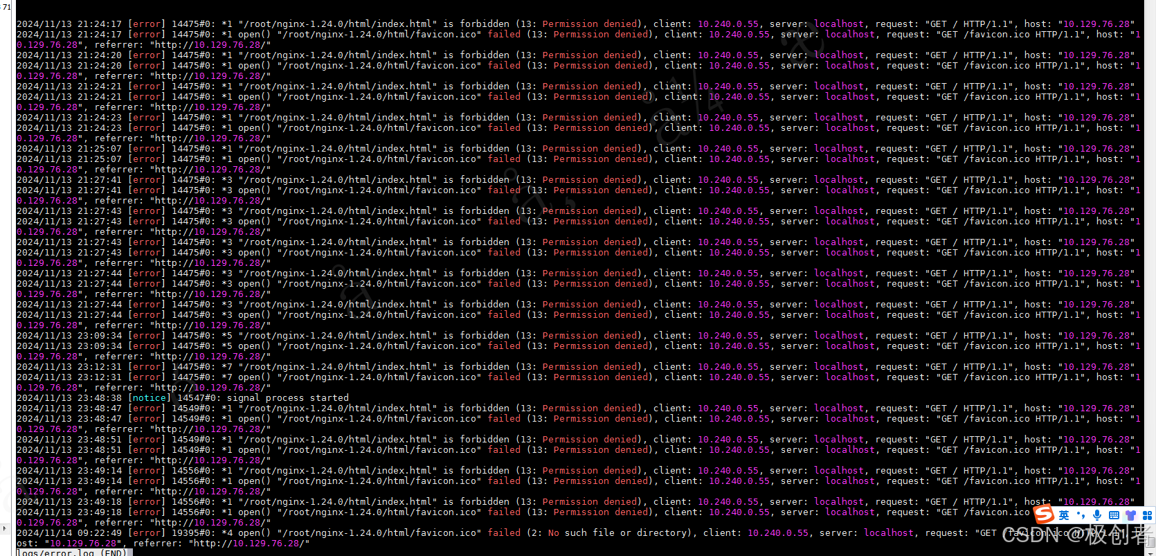 nginx编译安装后，首次启动报错找不到favicon.ico_nginx favicon.ico-CSDN博客