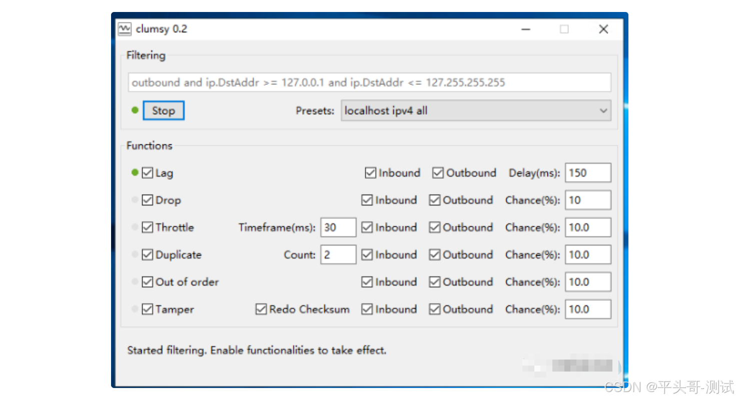 第十一：APP弱网模拟工具(Clumsy)_clumsy下载网络工具官网-CSDN博客