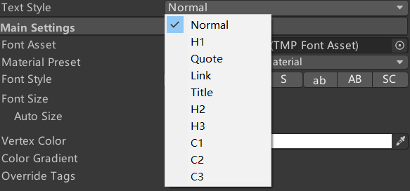 【Unity UGUI 可视组件——Text(TMP)（2）】-CSDN博客