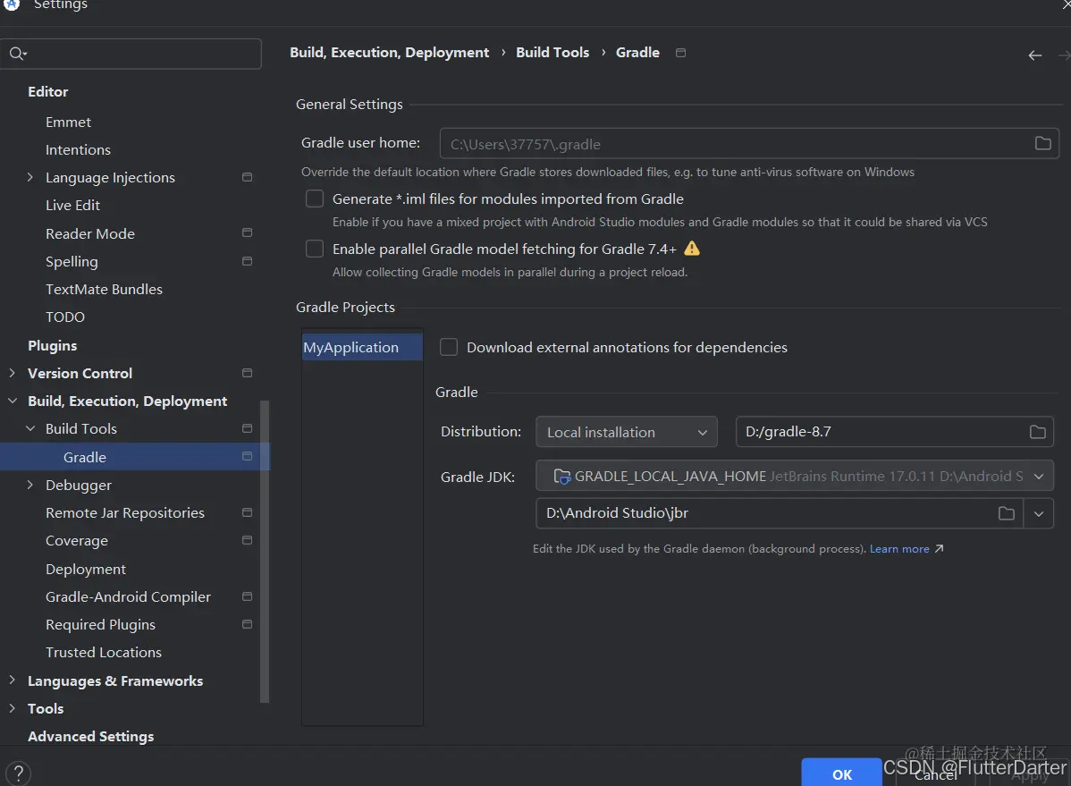 gradle下载缓慢(Android Studio Koala | 2024.1.1 Patch 1 )-CSDN博客