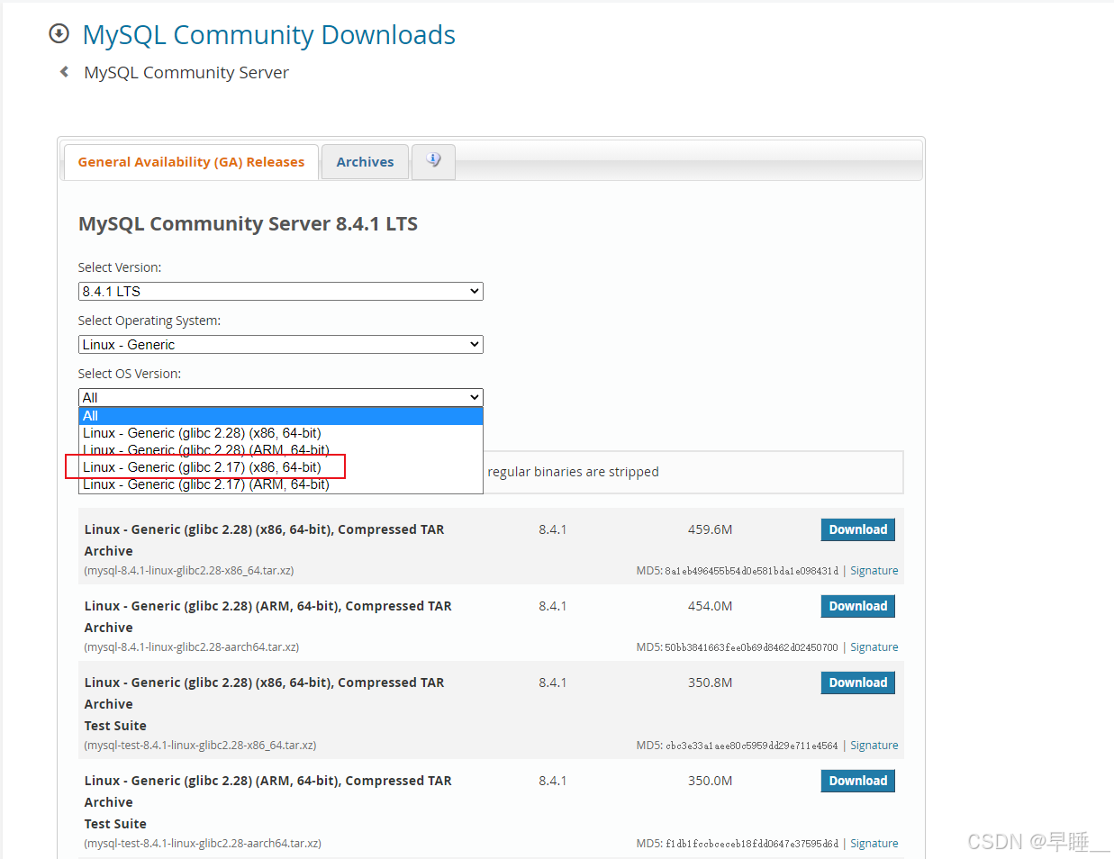 Linux 安装最新版MySQL 8.4.1 LTS_mysql8.4.1-CSDN博客