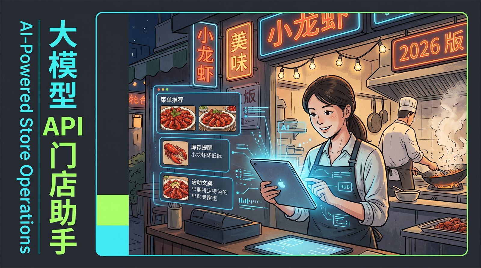 用大模型 API 做一个小龙虾门店运营助手，全流程实战到上线_python_松鼠AI实战派-AtomGit开源社区