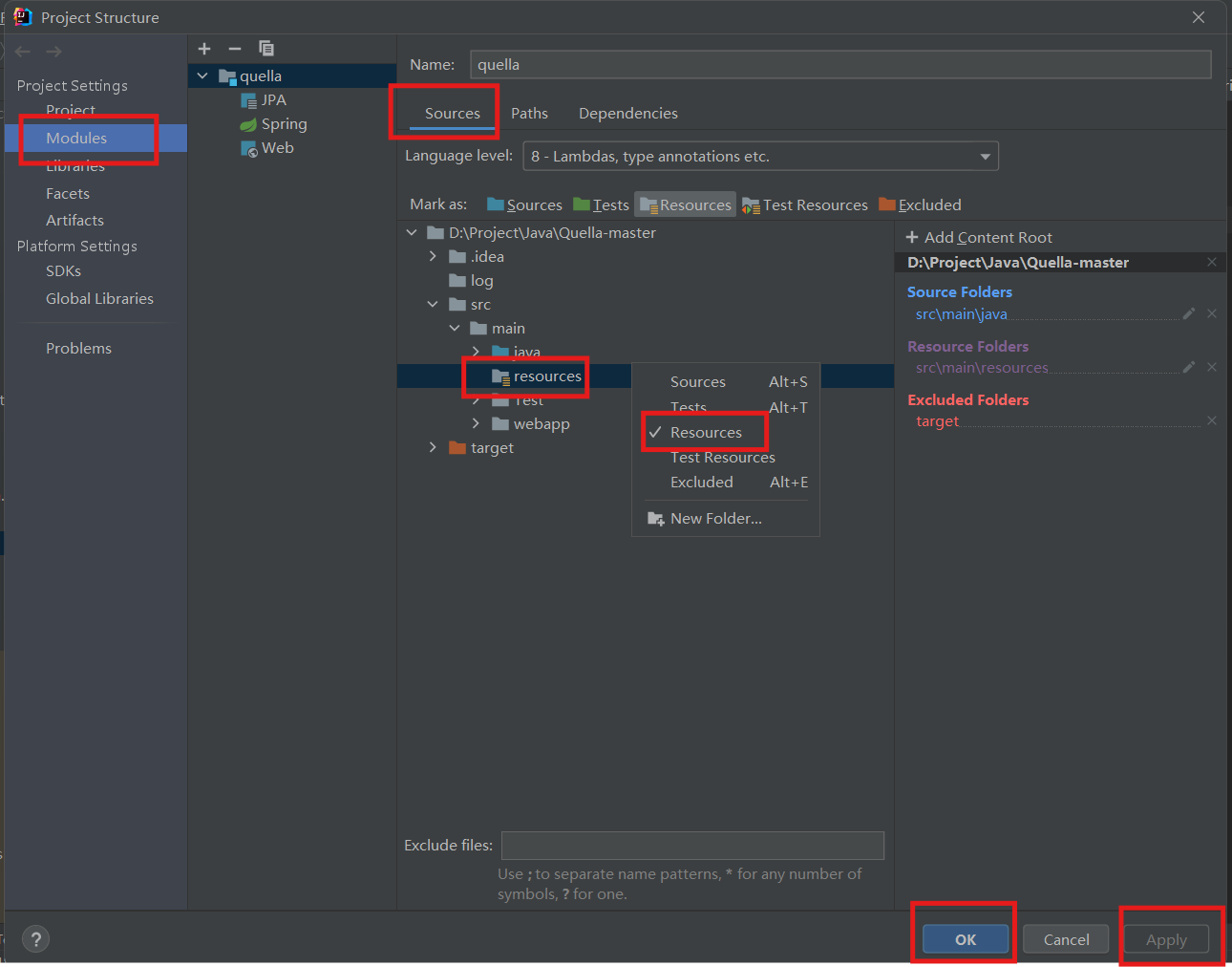 【SSM】项目启动出现Caused by: java.io.FileNotFoundException: class path resource [spring.xml] cannot be ...