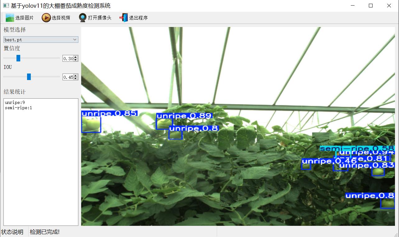 基于yolov11的大棚番茄成熟度检测系统python源码+pytorch模型+评估指标曲线+精美GUI界面-CSDN博客