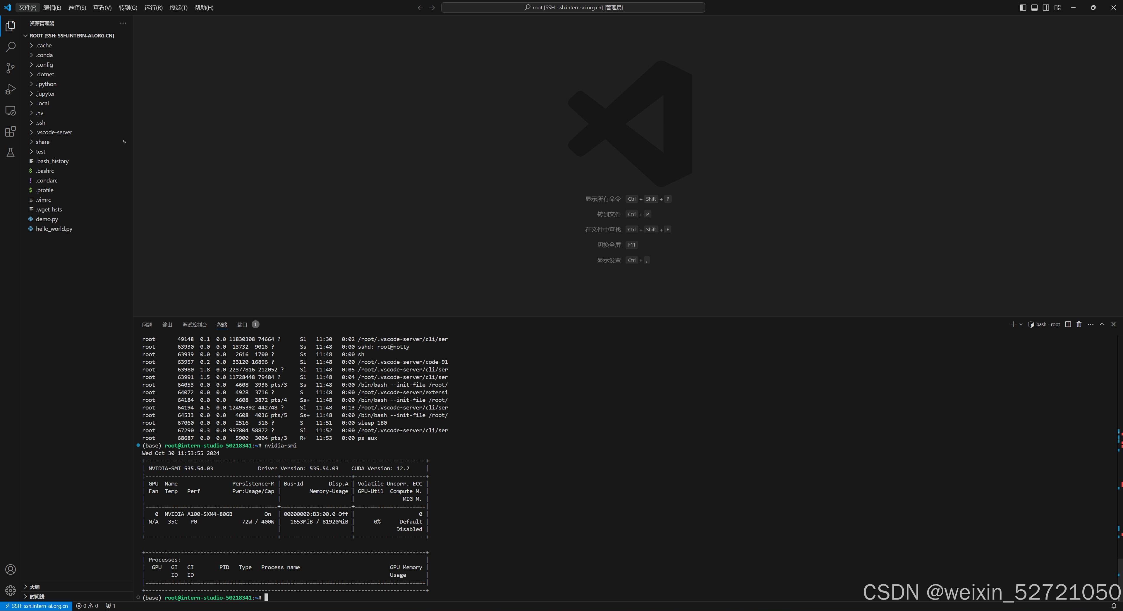 书生大模型实战营第4期作业L0G1000-CSDN博客