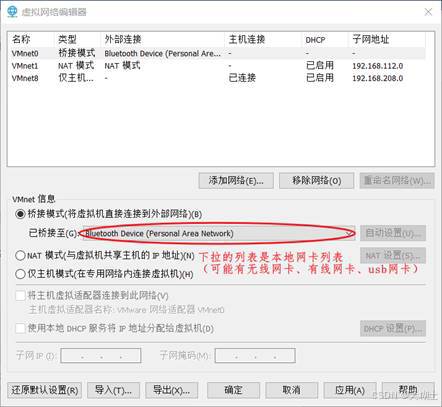 关于VMware的vmnet0、vmnet1、vmnet8以及虚拟机双网卡_vmware vmnet1和vmnet8-CSDN博客