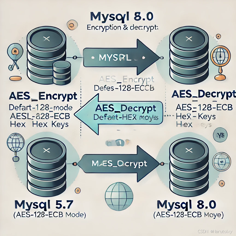 数据库加密迁移指南：从 MySQL 5.7 到 8.0 的 AES 加密模式解析与实践20241203_mysql 8 aes-CSDN博客