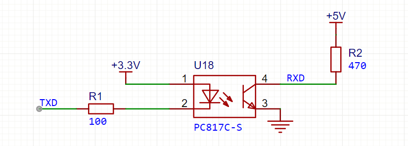 PC817 光耦隔离串口传输频率_用光耦817做通信-CSDN博客