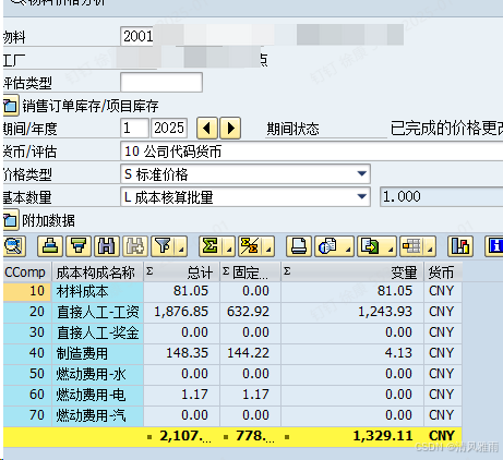 KP26作业价格维护错误导致的CK24标准成本发布异常BCD_FIELD_OVERFLOW_sap ck24-CSDN博客