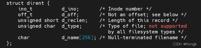 opendir 和readdir的使用-CSDN博客