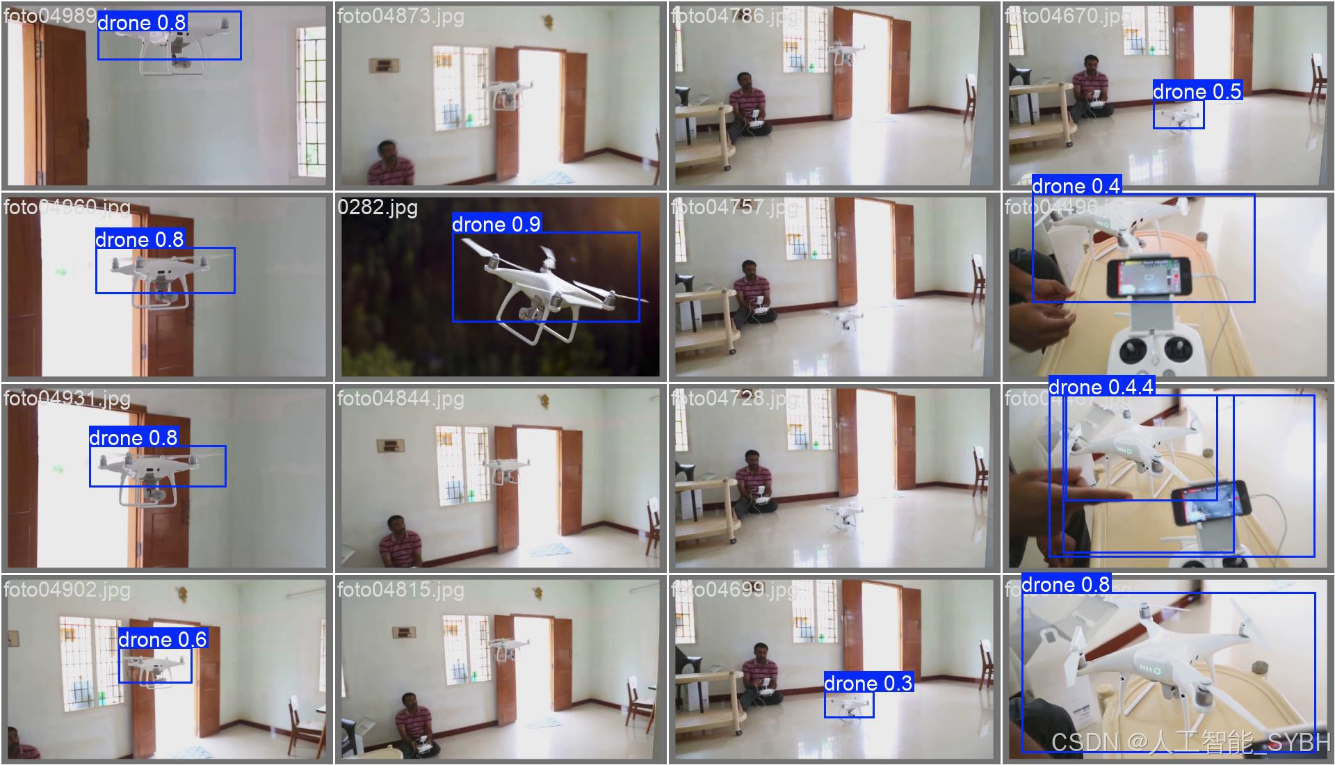 基于深度学习的无人机识别检测系统（YOLOv8+YOLO数据集+UI界面+Python项目+模型）_无人机视频识别模型-CSDN博客